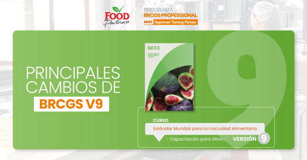 BRCGS Versión 9 - Principales Cambios - Cursos